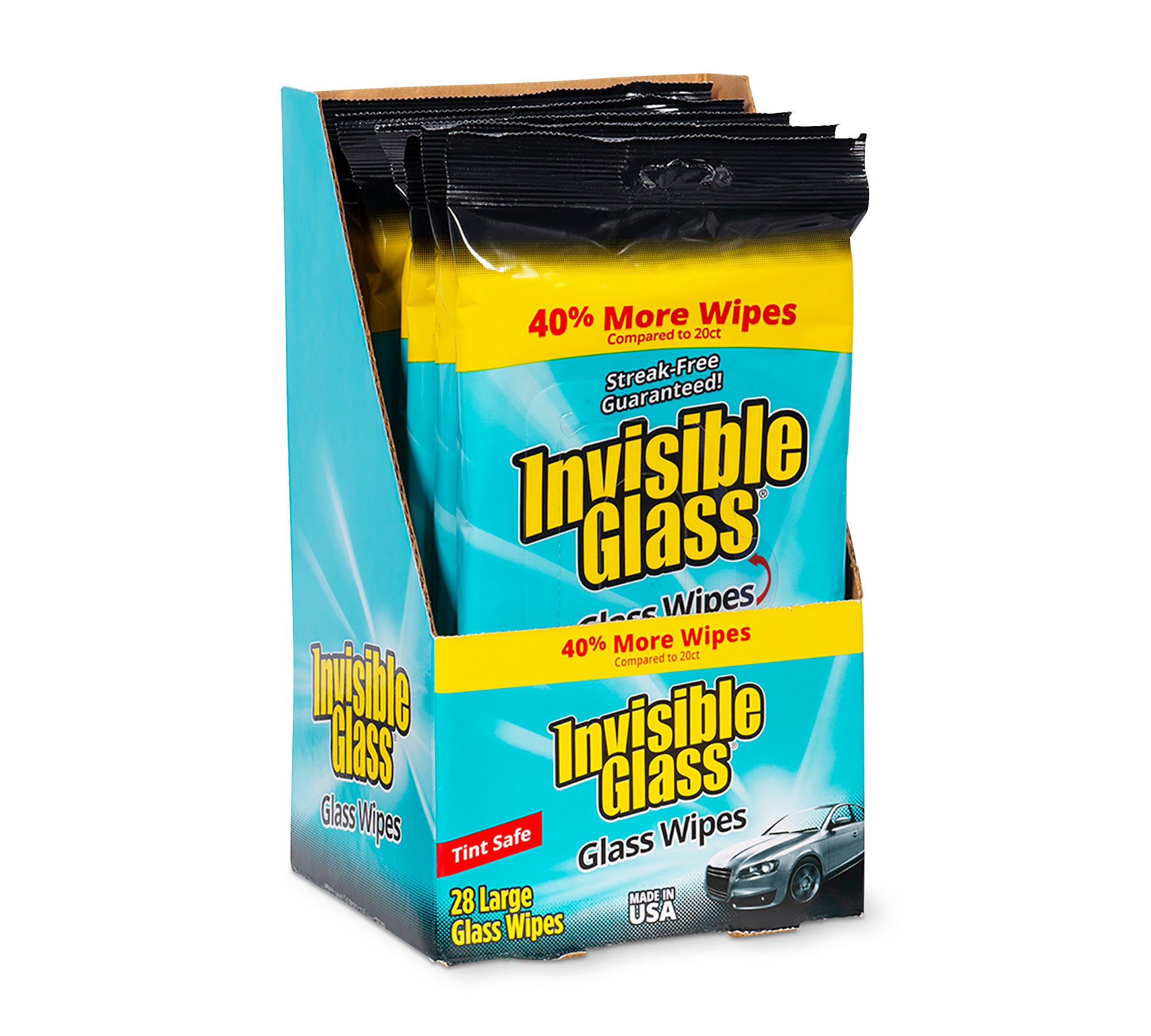Invisible Glass Wipes Flat Pack – Stoner Car Care