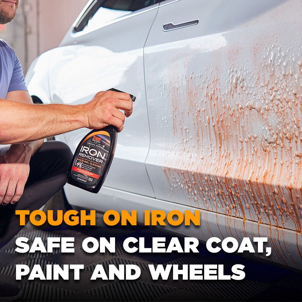 Iron Remover & Wheel Cleaner | Odorless Brake Dust & Fallout Remover ...