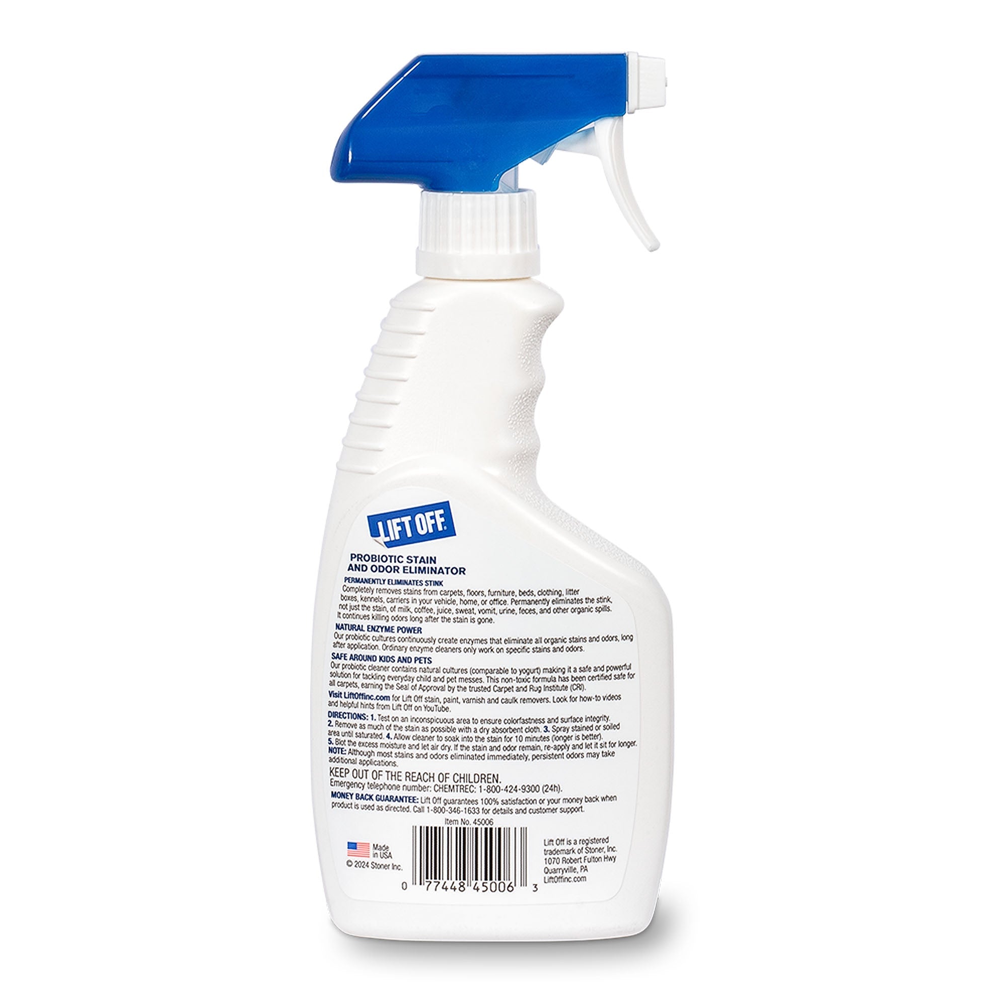Lift Off Probiotic Stain & Odor Eliminator – Stoner Car Care